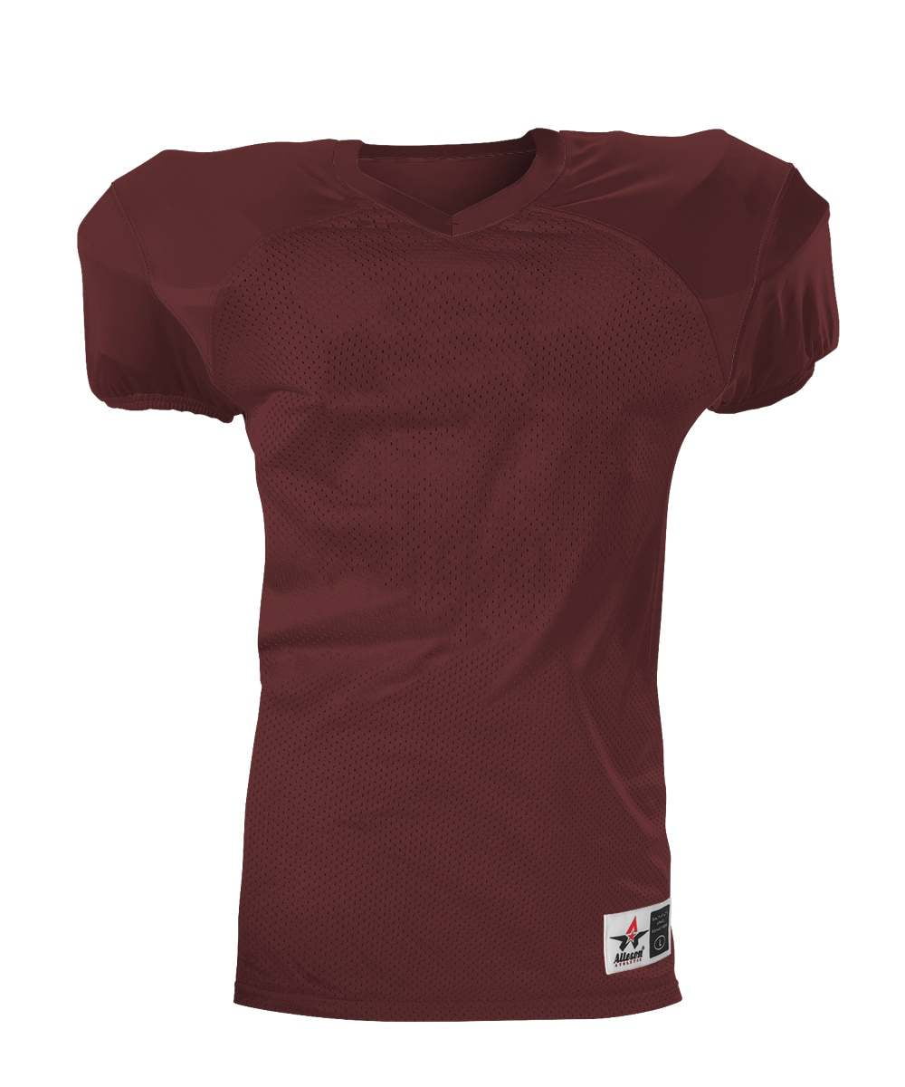 Alleson Athletic 751Y Youth Pro Game Football Jersey - Maroon - Walmart.com