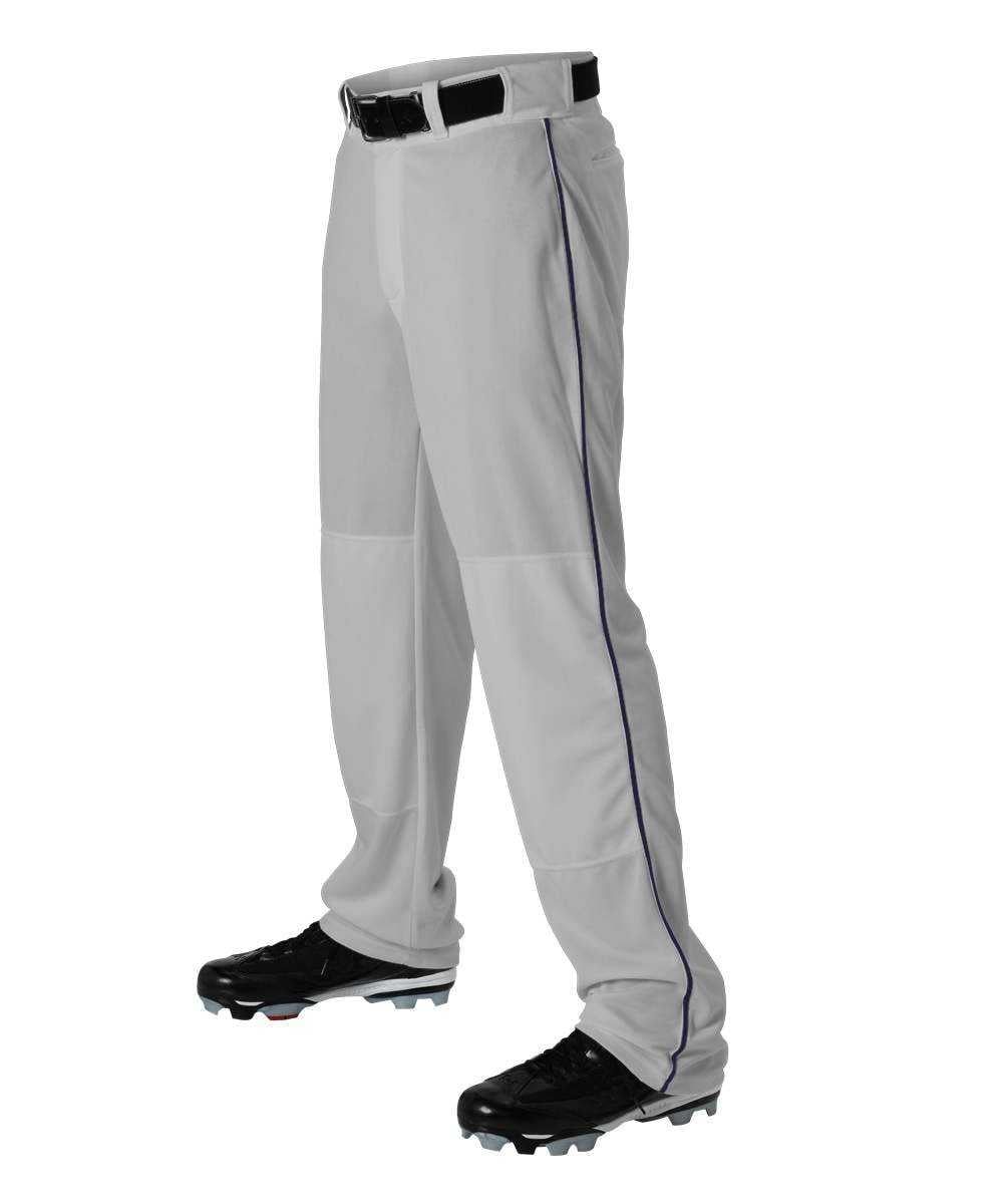 Alleson Youth Relaxed Fit Open Bottom Baseball Pants W/ Braid - Walmart.com