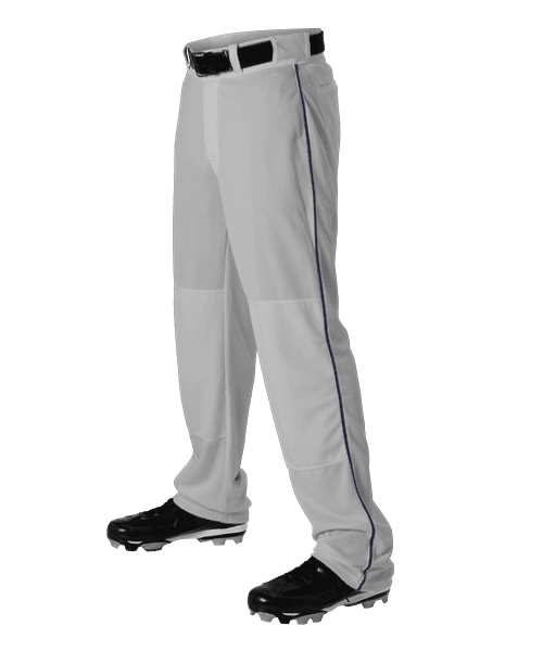 Alleson Youth Relaxed Fit Open Bottom Baseball Pants W/ Braid - Walmart.com