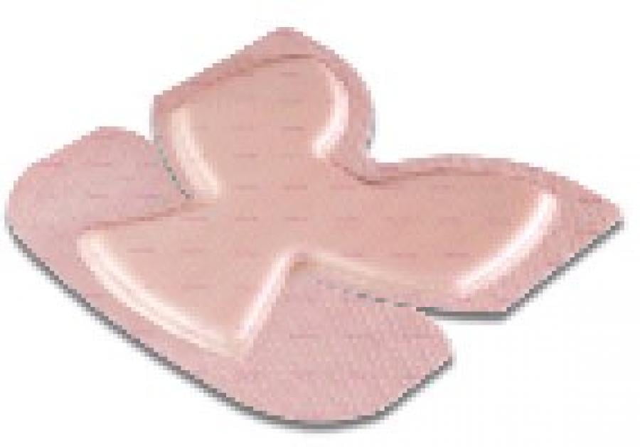 Allevyn Gentle Border Heel Silicone Foam Dressing, Sterile, 9x9 Inch, 5 ...