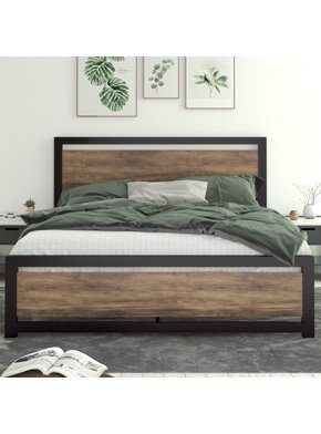 Queen Bed Frames in Bed Frames - Walmart.com