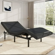 FLEXISPOT Electric Adjustable Queen Bed Frame, Dual Motors, Anti-Snore ...