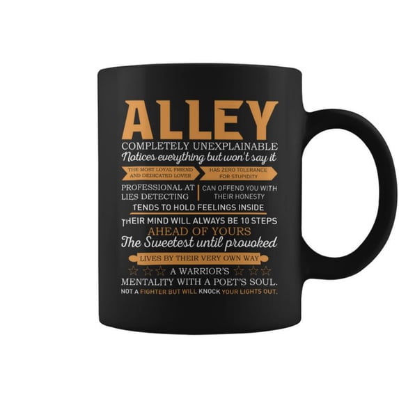 Alley Completely Unexplainable Notices Everything But WonT Say It Name ...