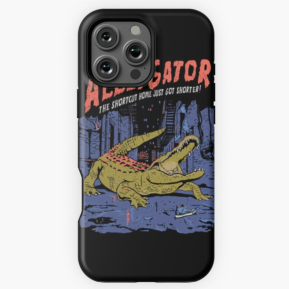Alleygator Retro Arcade Game Phone Case for iPhone 16 15 14 13 12 11 ...