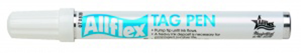 Allflex Felt Tip Eartag Marking Pen WHITE 2 in 1 Fine & Broad Cattle ...