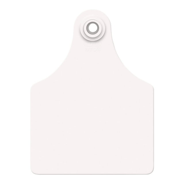 Allflex Global Large Blank Calf Ear Tags 25 Count White - Walmart.com