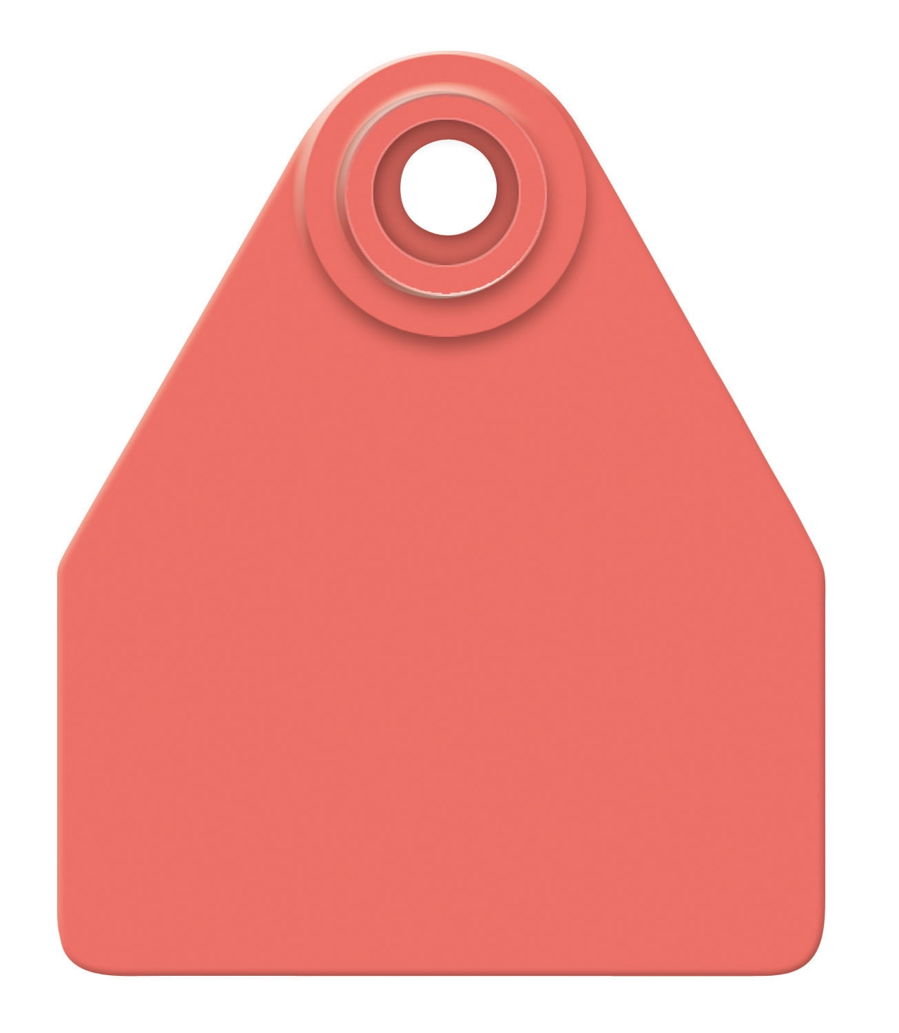 Allflex Global Medium Blank Tags Red 25's, 1 Count - Walmart.com