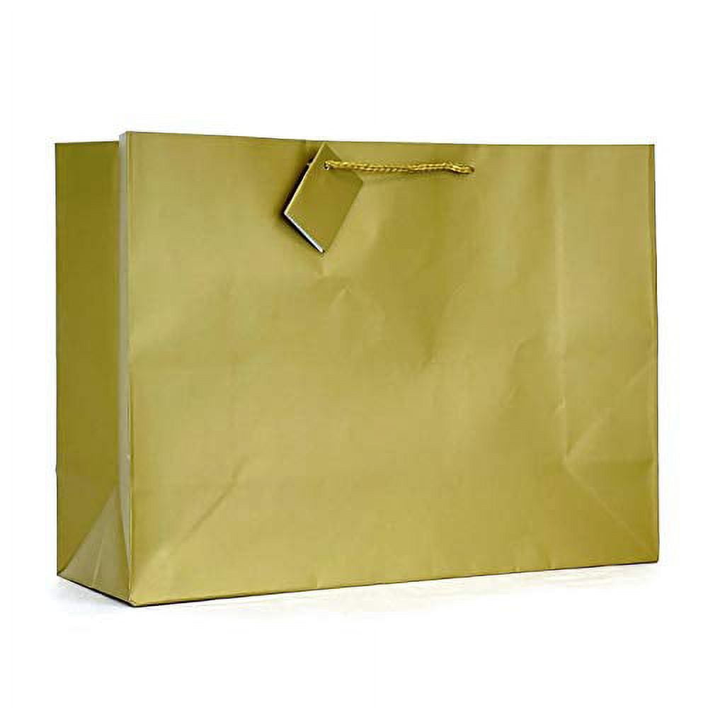 Allgala 12PK Value Premium Solid Color Paper Gift Bags (16" Wide Vogue ...