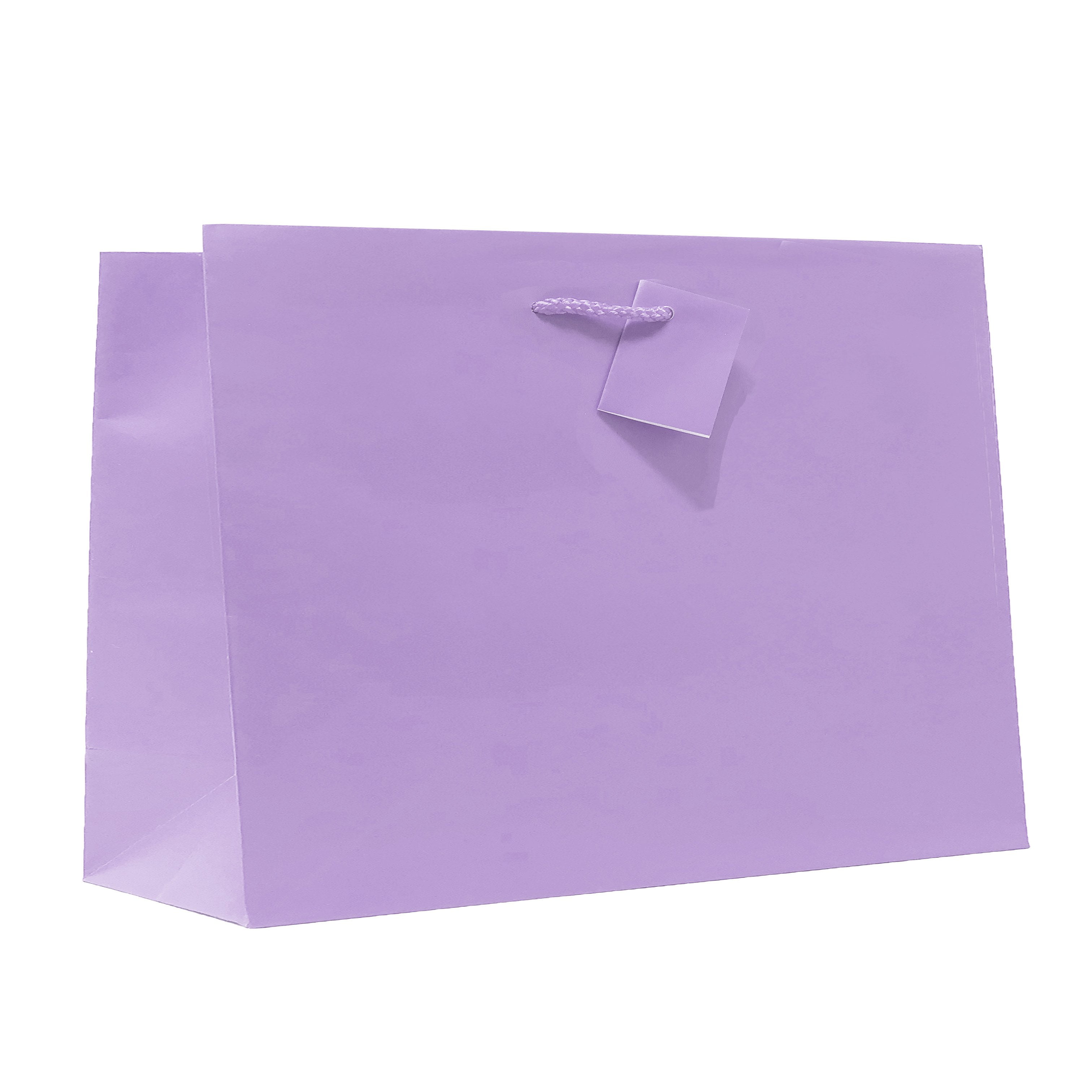 Allgala 12PK Value Premium Solid Color Paper Gift Bags (16" Wide Vogue ...