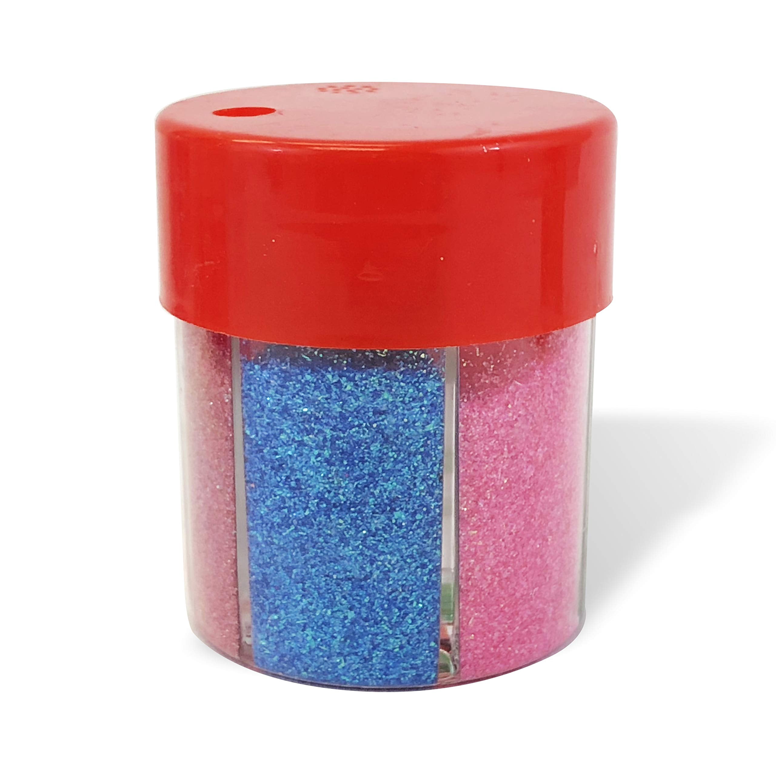Allgala Arts and Crafts Iridescent Glitter Shake 6-Color Dispenser ...