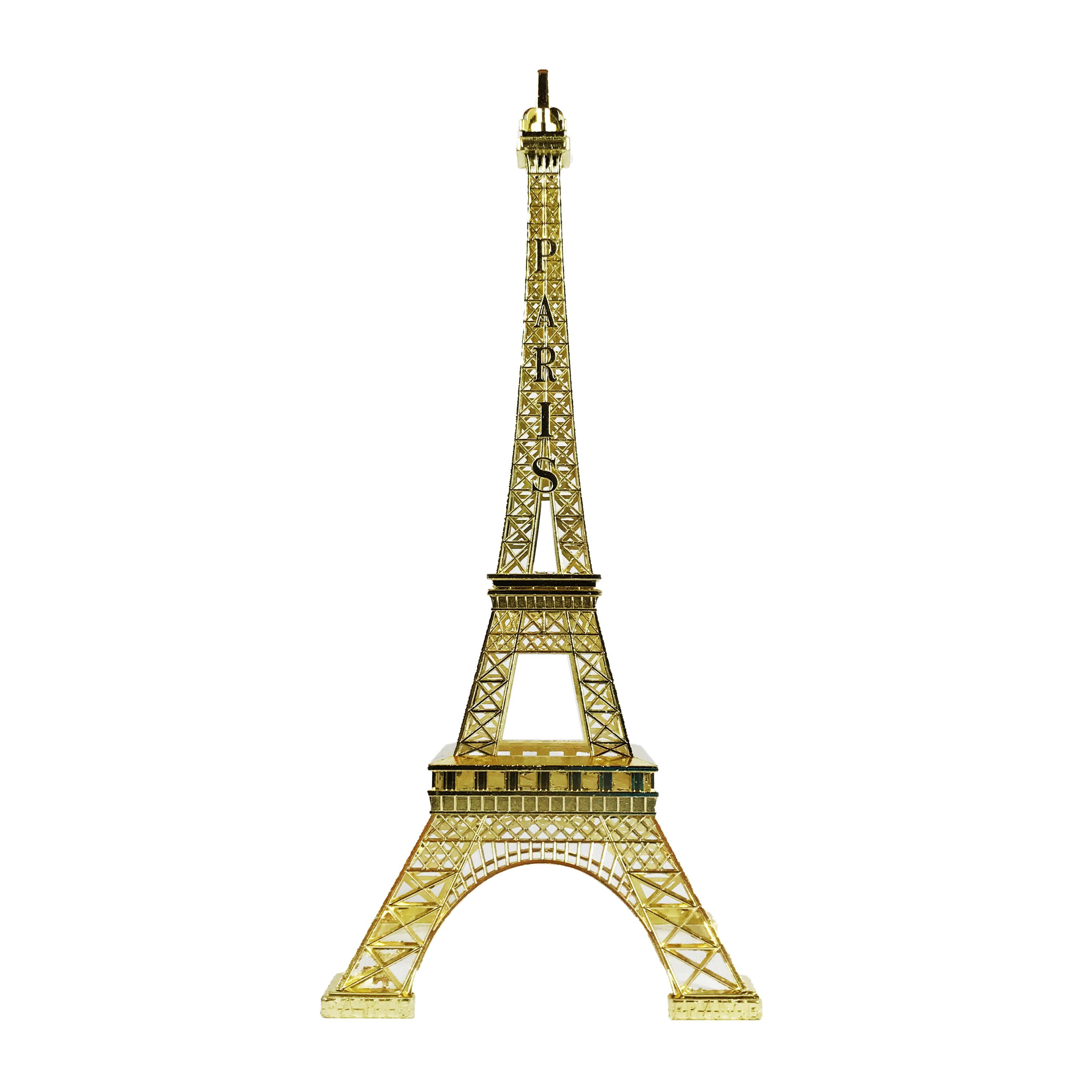 Allgala, Eiffel Tower Statue D√©cor, 15" Alloy Metal, Paris Home Accent ...