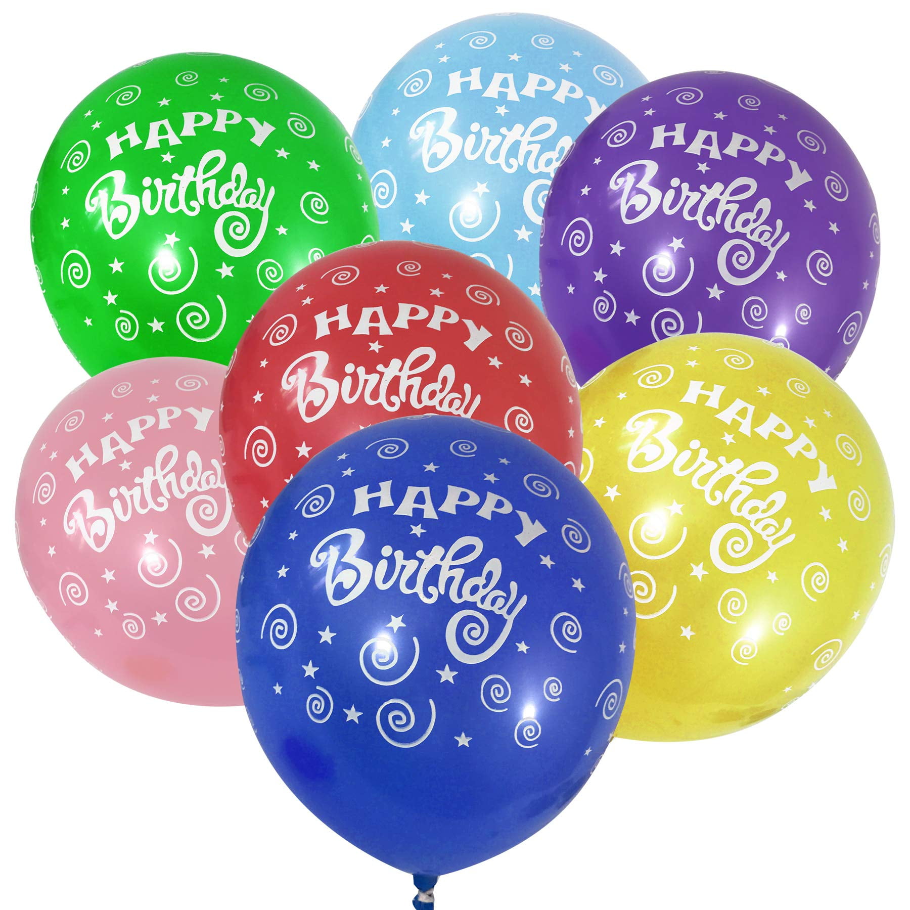 Allgala Latex Balloons for Parties | Helium Grade Bulk Balloon Pack ...