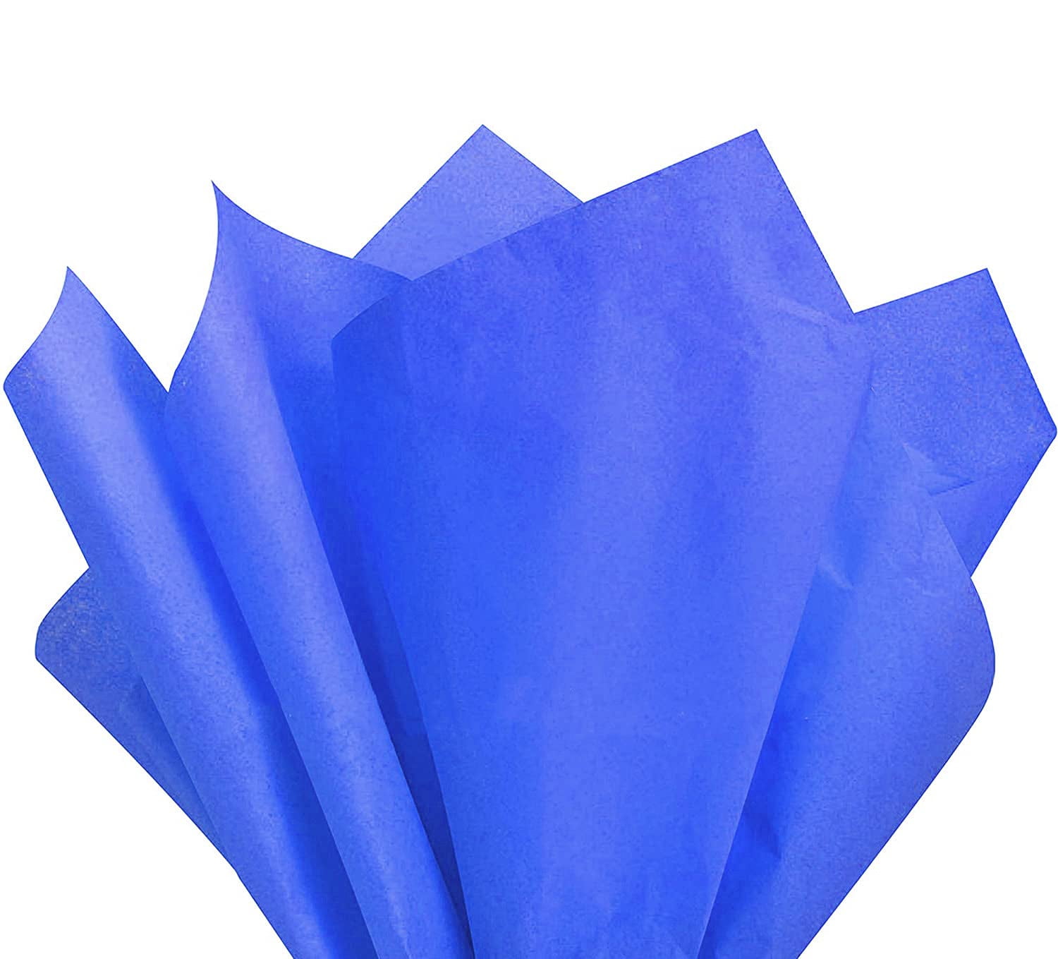 Allgala Royal Blue 20x26 Inch 100-Sheet Tissue Paper for Gift Wrapping ...