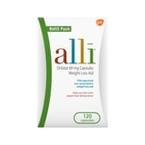 Free Shipping! alli Orlistat 60 Mg Diet Weight Loss Supplement Pills ...