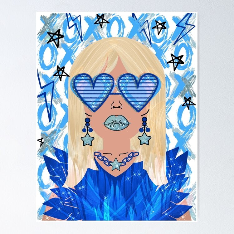 Alli Portrait Poster, UNFRAMED-24x36 - Walmart.com