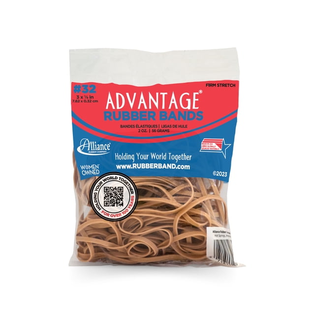Alliance Advantage Rubber Bands, Size 32, 2 oz, 88 Bands - Walmart ...
