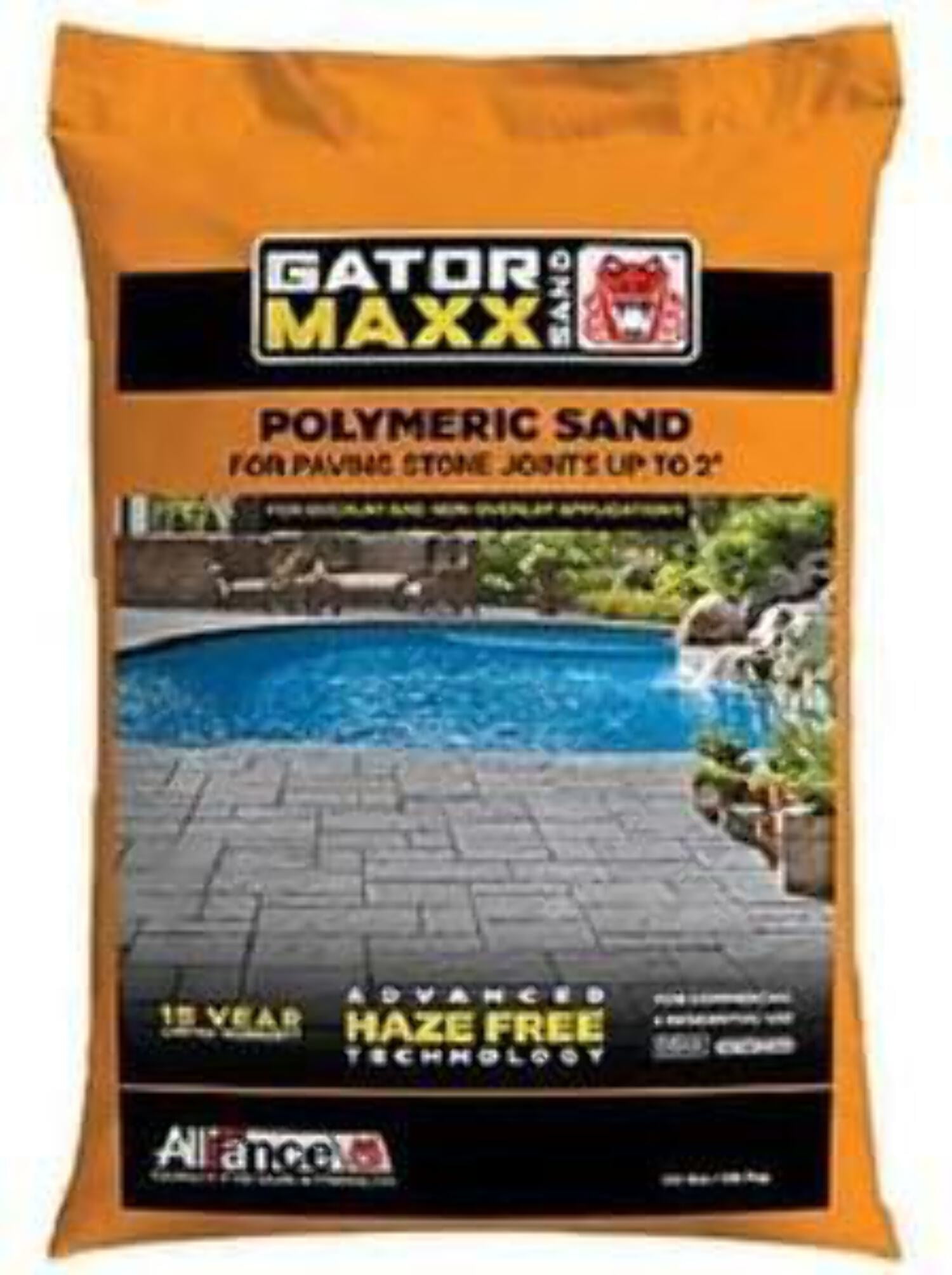 Alliance Gator Maxx Bond Polymeric Sand, Fine Grain Multipurpose ...