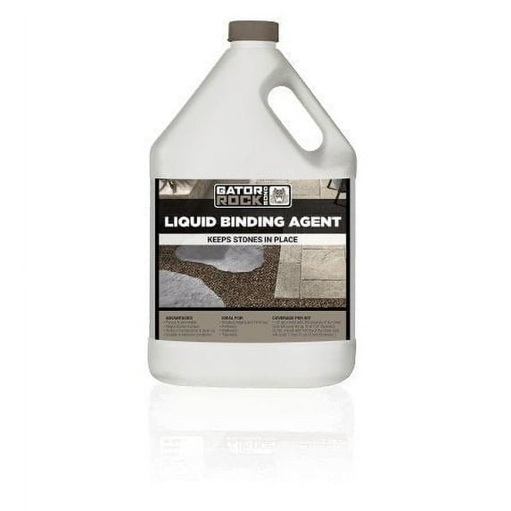 Alliance Gator Rock Bond Liquid Binder for Stones 1 US Gallon - Walmart.com