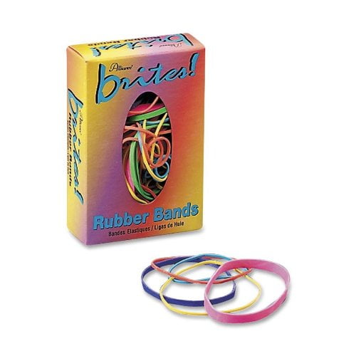 Alliance Rubber Non-Latex Brites File Bands, Assorted Colors - Walmart ...