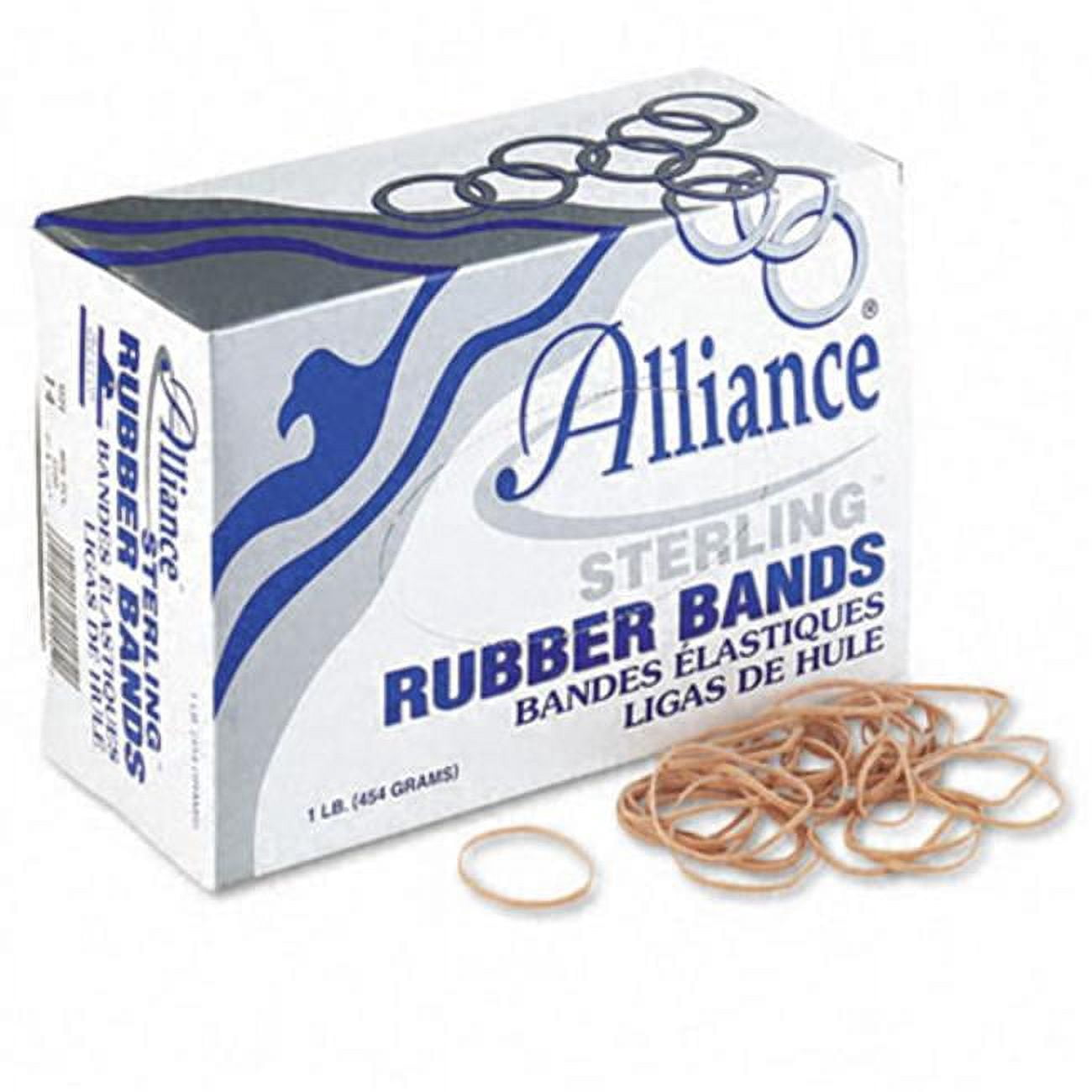 Alliance Sterling Ergonomically Correct Rubber Bands #14 1/8 x 2 3100 ...
