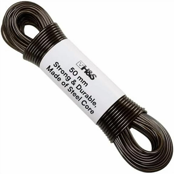 Alliance Washing Line Rope - Plastic Coated Steel Metal Core Laundry ...