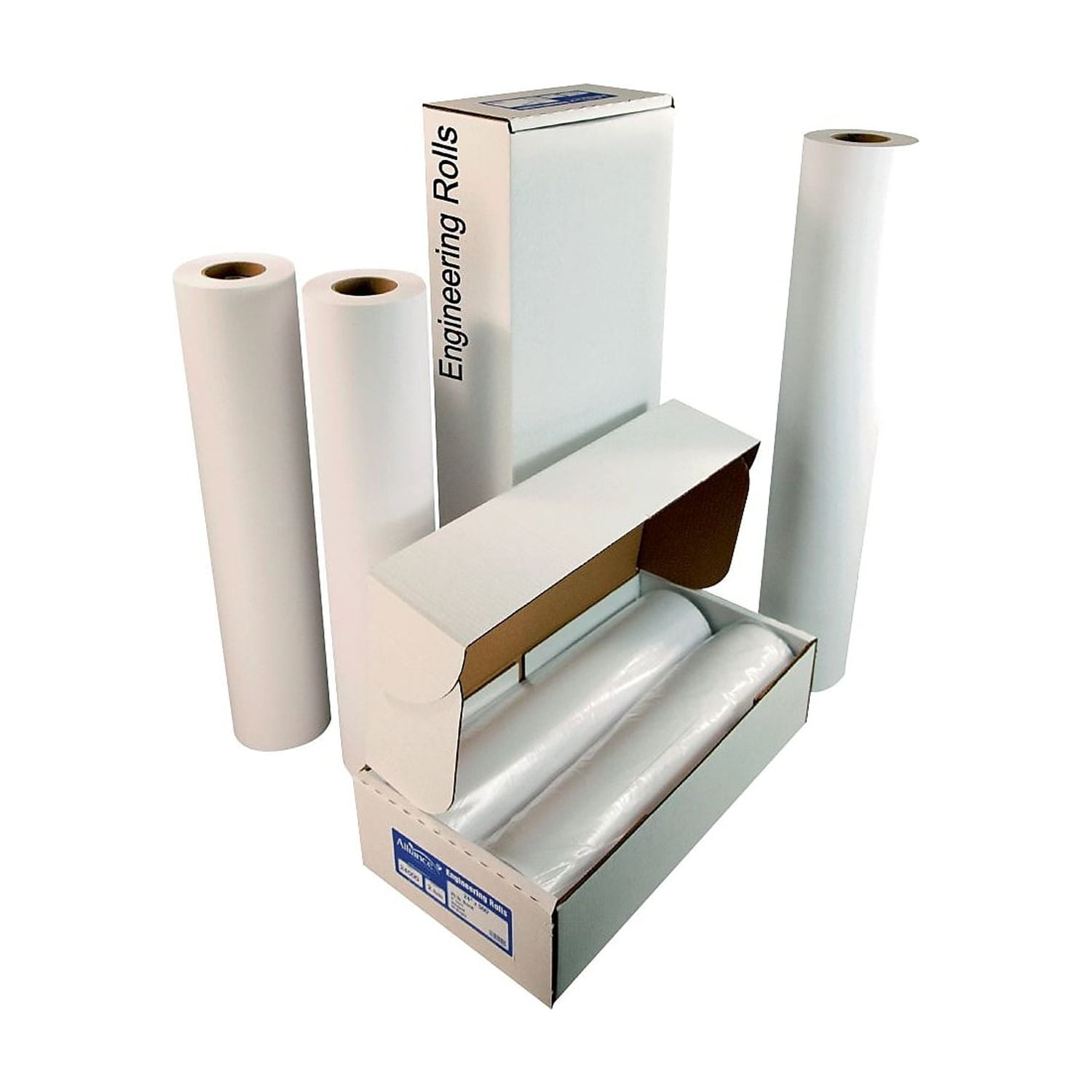 Alliance Wide Format Engineering Paper 20 lb. Bond 34" x 650' 2 Rolls ...