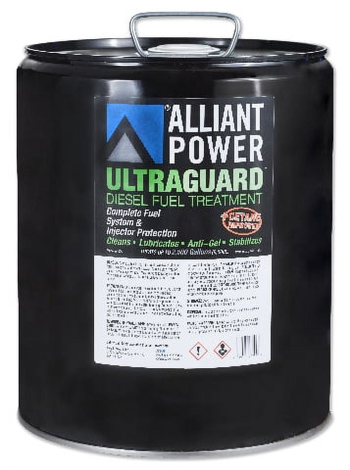 Alliant Power ULTRAGUARD Diesel Fuel Treatment - 5 Gallon Pail - Treats ...