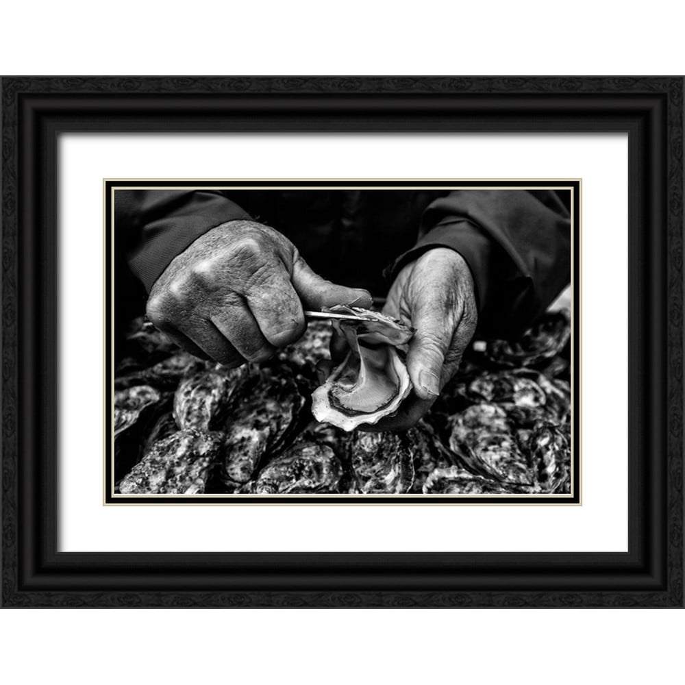 Allicot, Manu 14x11 Black Ornate Wood Framed with Double Matting Museum Art Print Titled ...