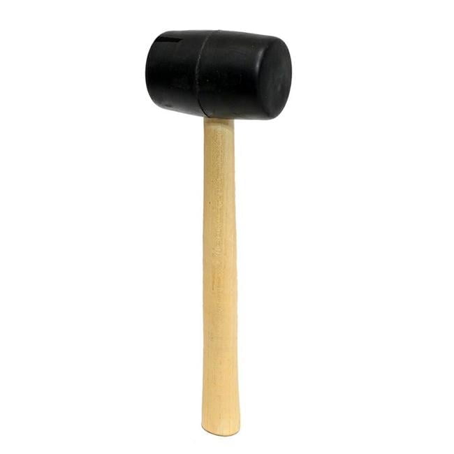 Allied 31305 8 oz Rubber Mallet Hammer with Black Head & Hardwood ...