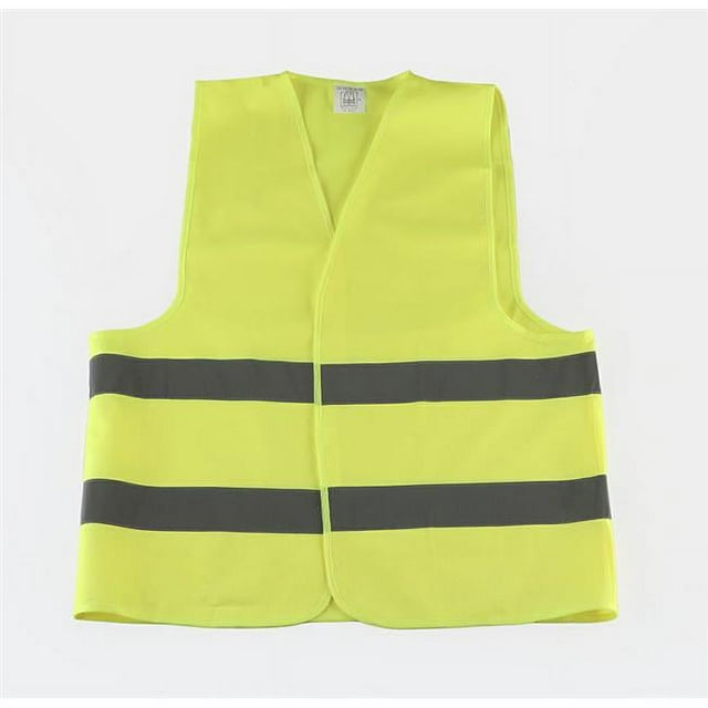 Allied 45565 Fluorescent Yellow High Visibility Safety Vest - Walmart.com