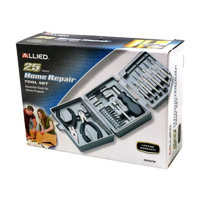 Allied 59046FM Mini Tool Set - 25 Piece - Walmart.com