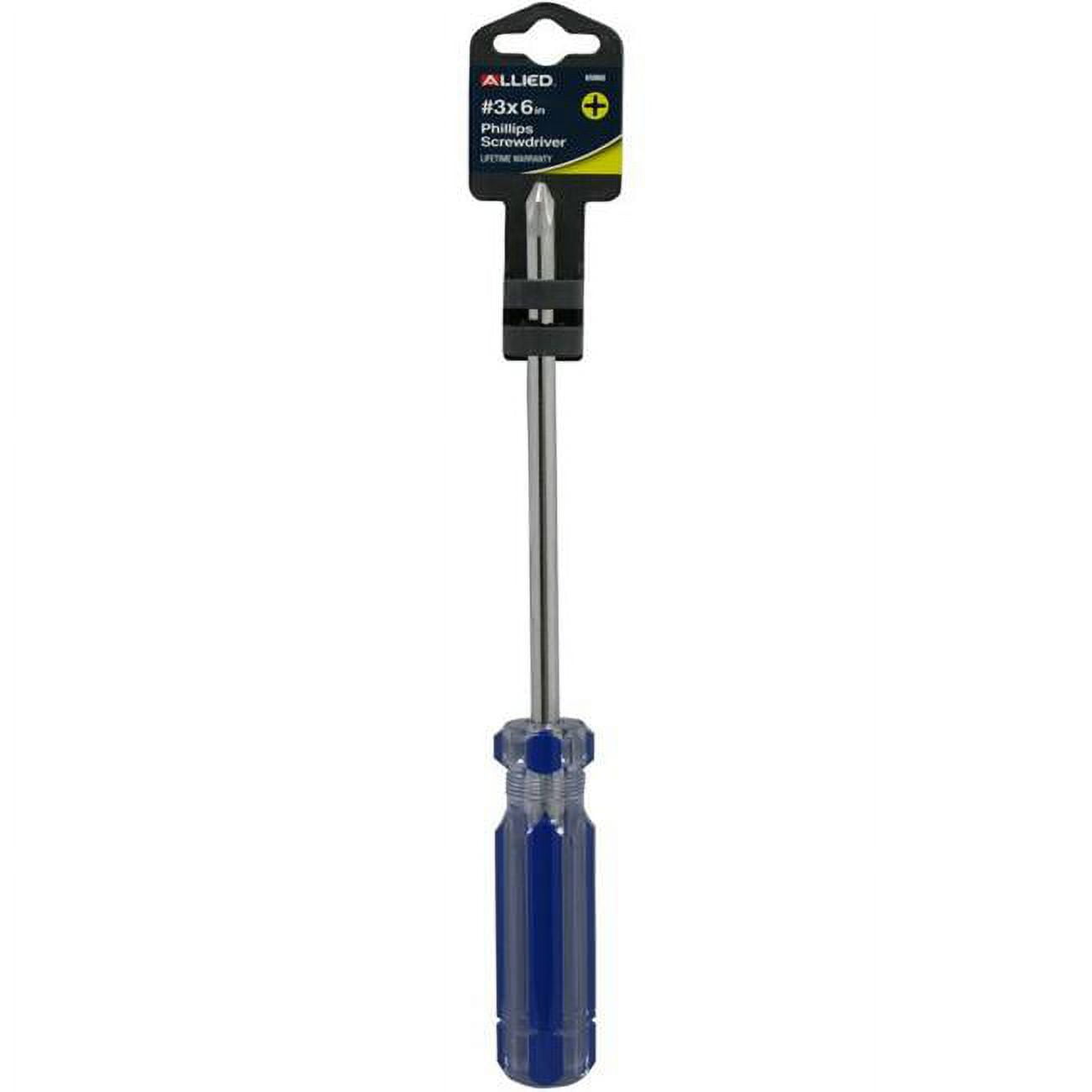 Allied 65060 No. 3 x 6 in. Phillips Screwdriver - Walmart.com