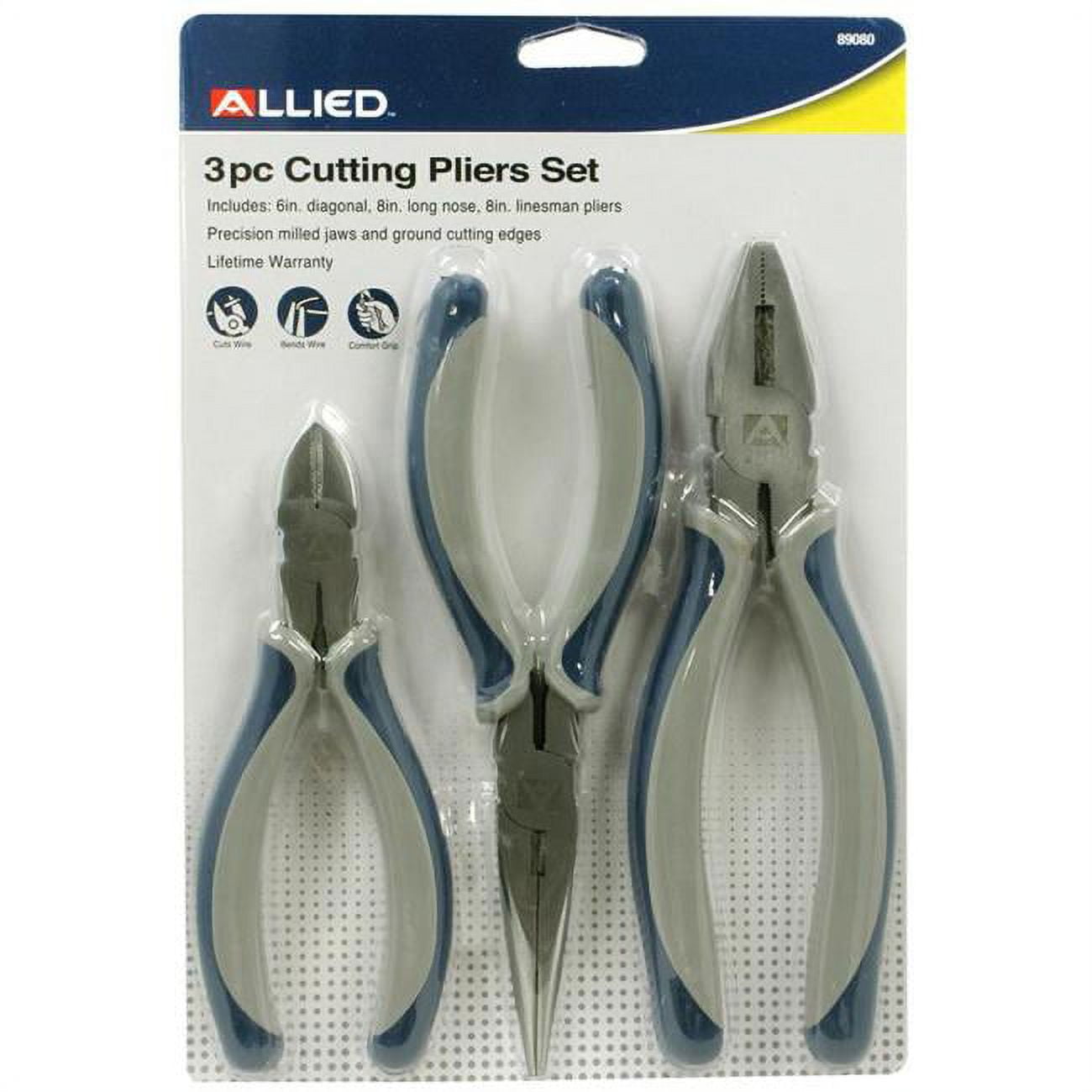 Allied 89080 Cutting Pliers Set - 3 Piece - Walmart.com