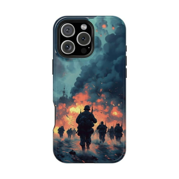 Allied American Soldiers in World War 2 Graphic Case for iPhone 11,12 ...