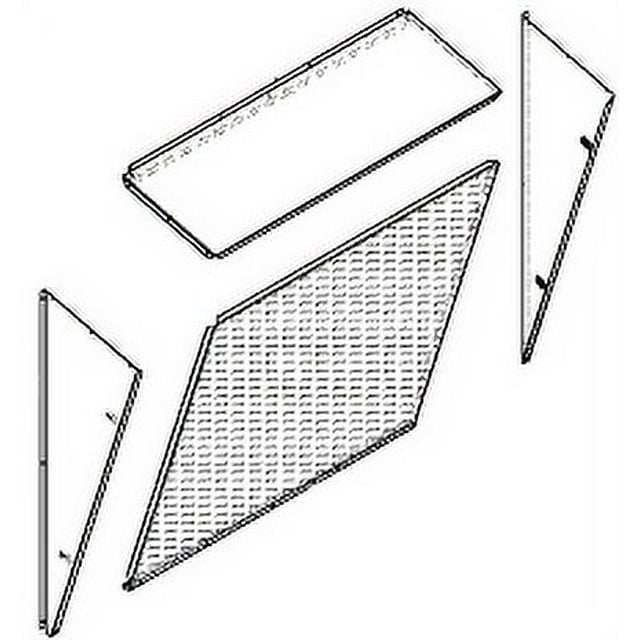 Allied Commercial Z1GARD20AT1 - 12X20 Mesh Hail/Coil Guard (Z1GARD20AT1 ...