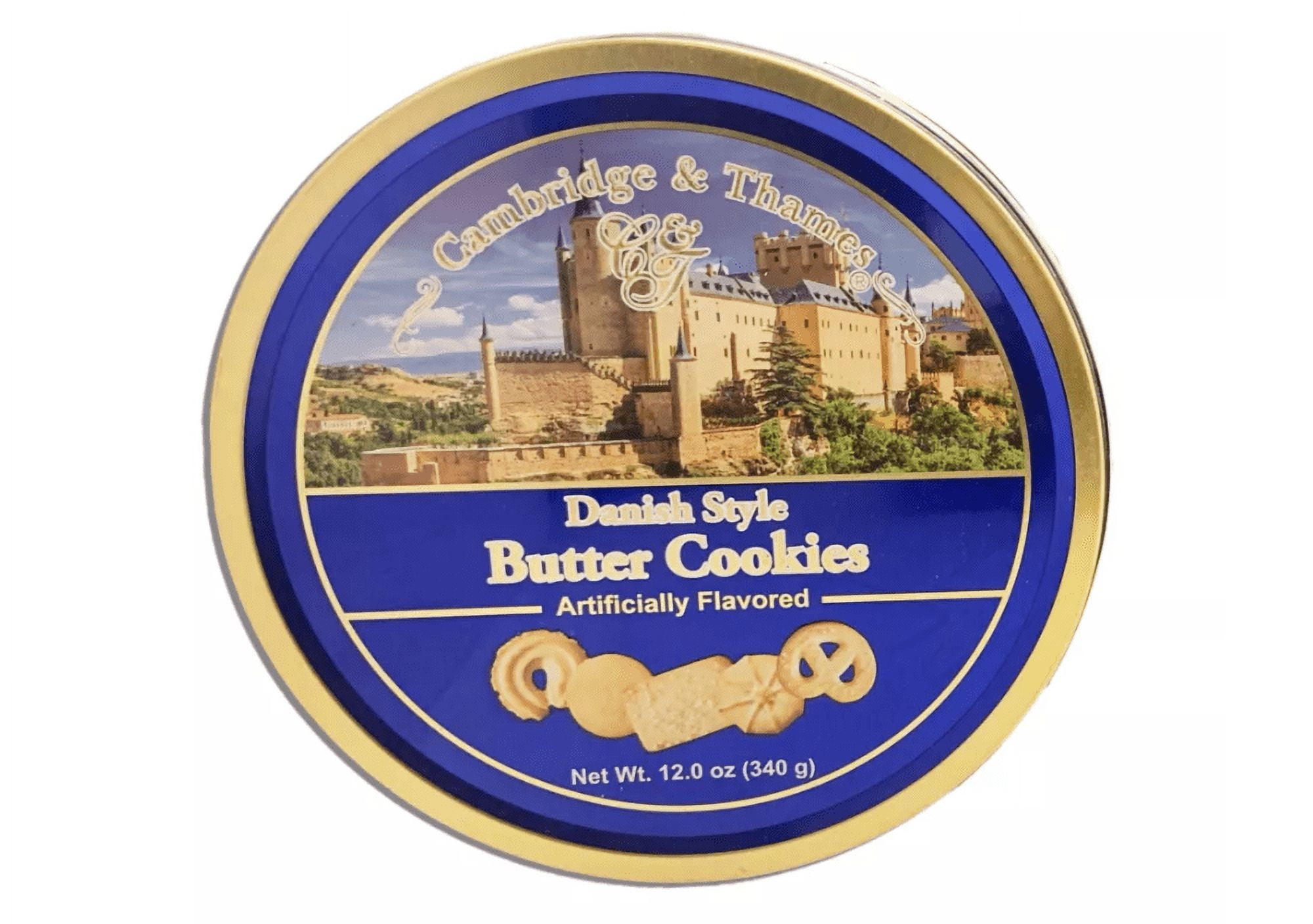 Allied Danish Style Butter Cookies, 12 oz. in Collectible Tin and ...