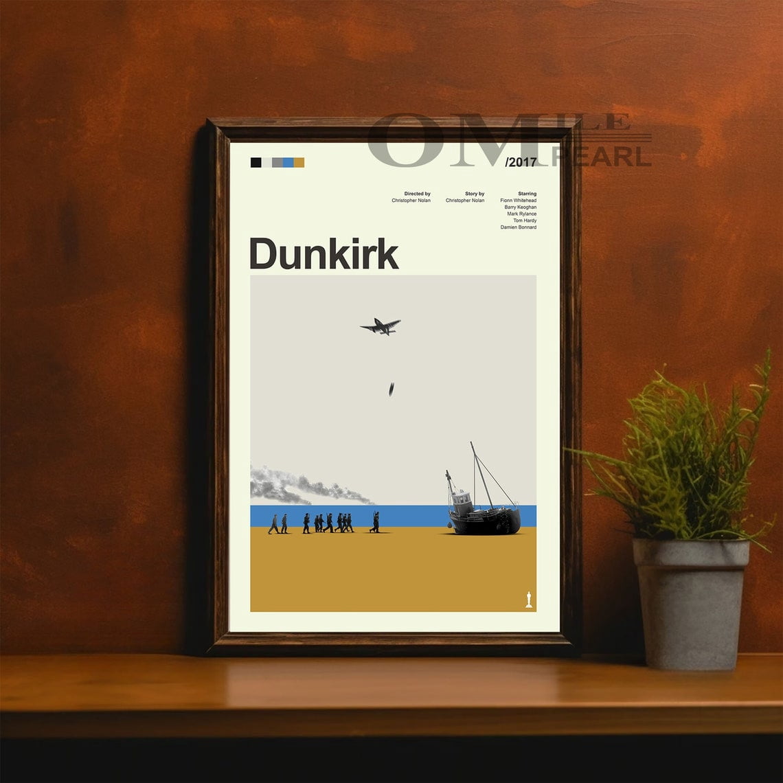 Allied Evacuation Dunkirk Beach Destroyer Minimalist Black and White ...