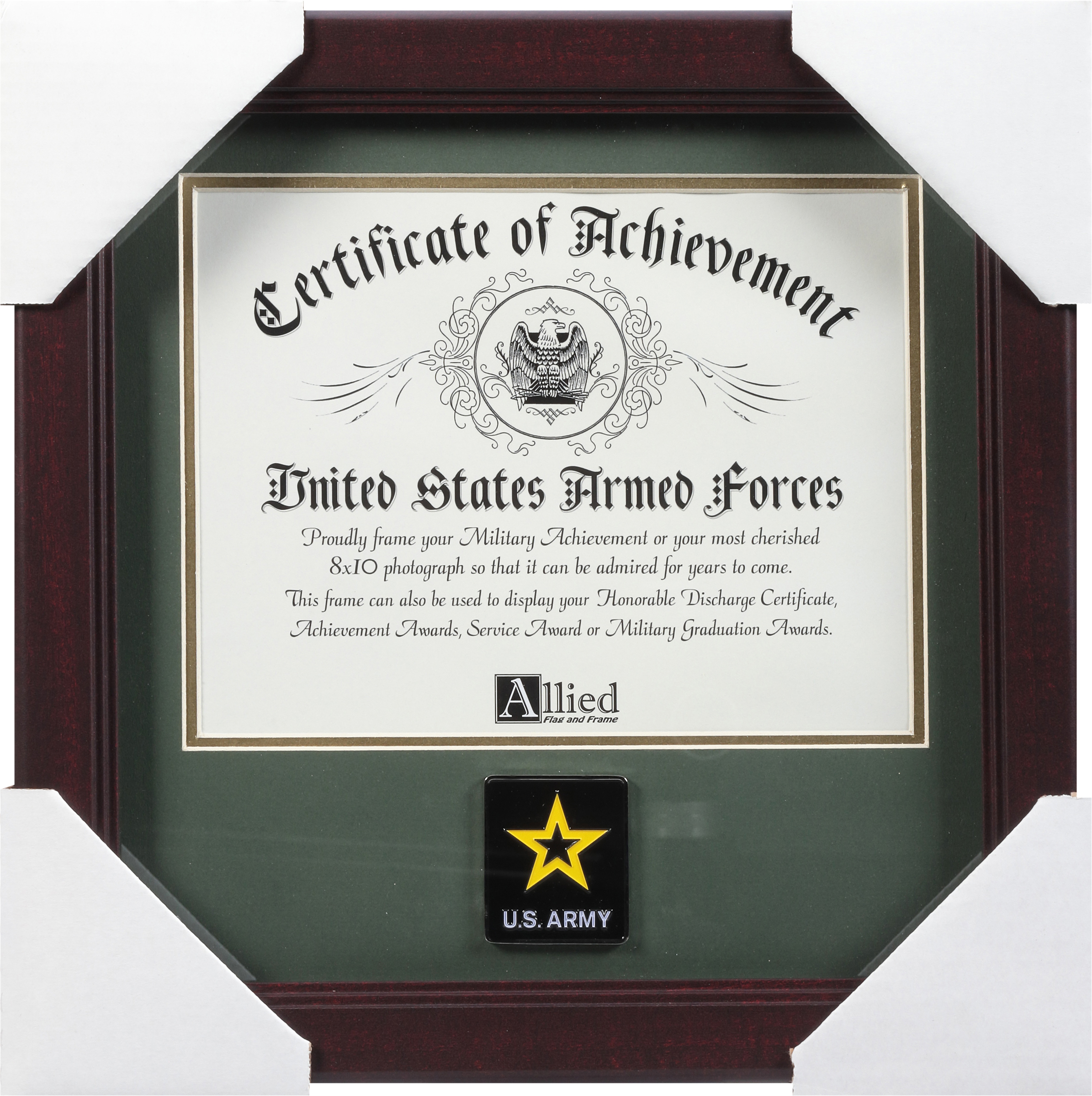 Allied Flag 12x12 Mahogany Go Army Photo Frame 1 ea - Walmart.com