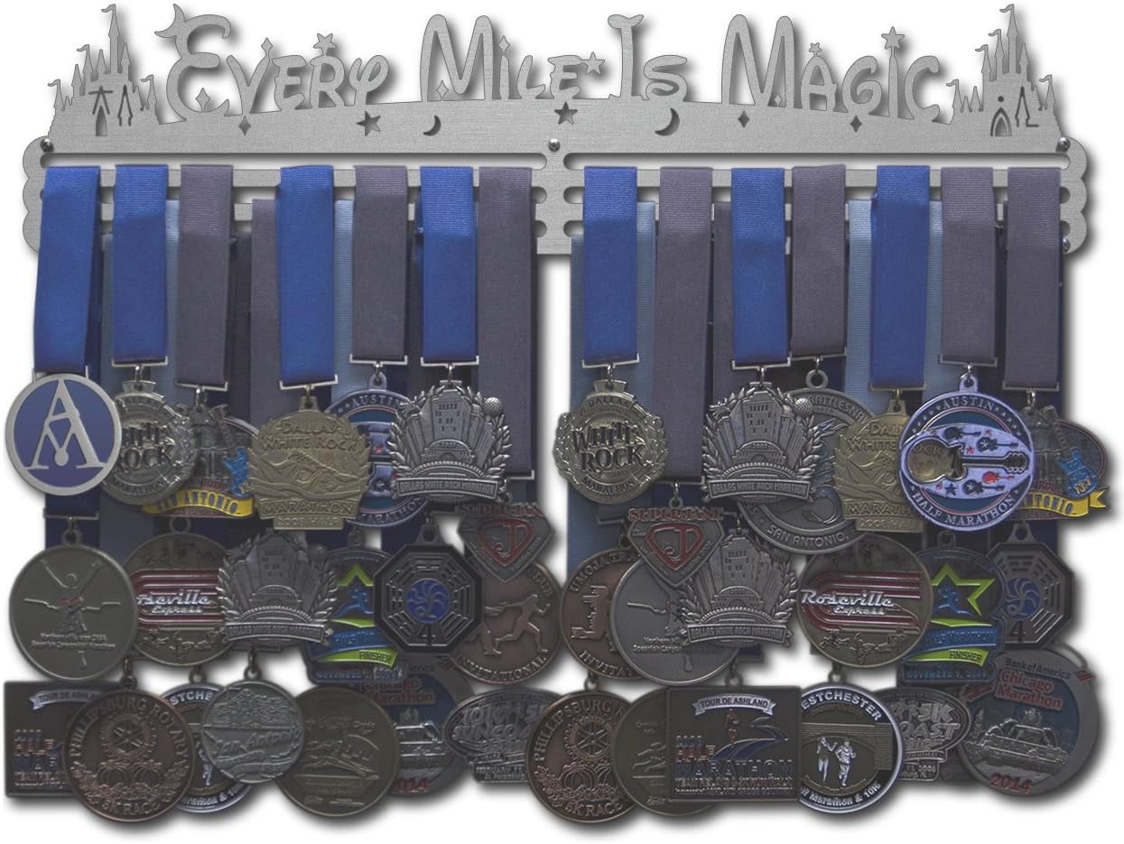Allied Medal Hanger - Every Mile Is Magic (18" Wide with 3 Hang Bars ...