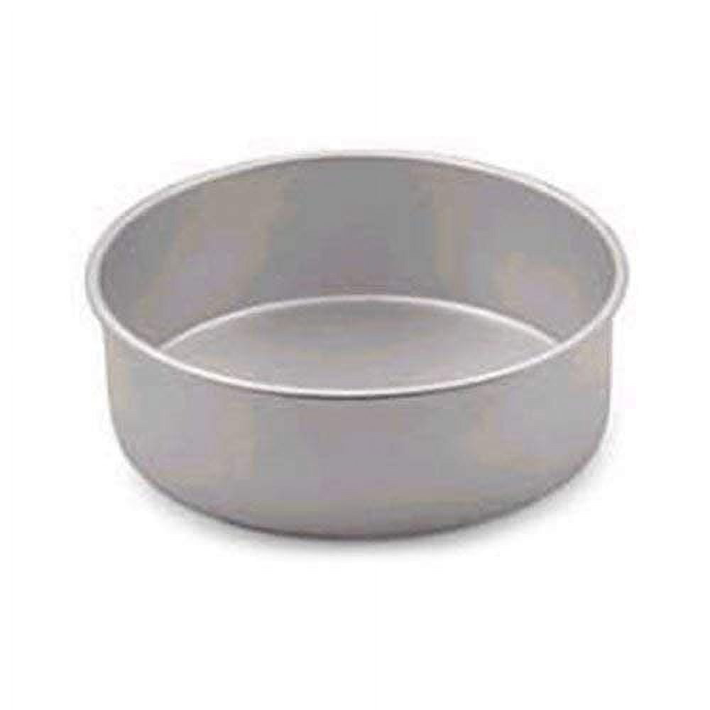 Allied Metal CPH7X3 Heavy Weight Aluminum Straight Sided Pizza/Cake Pan ...
