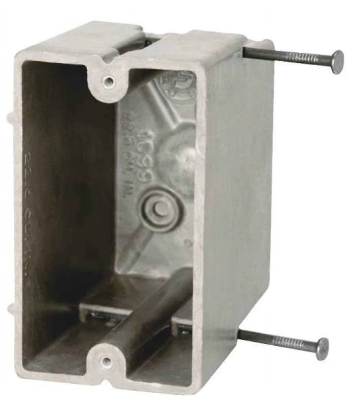 Allied Moulded 1099-N Nailon Fiberglass Switch Box, 3-9/16" Depth x 2-1 ...