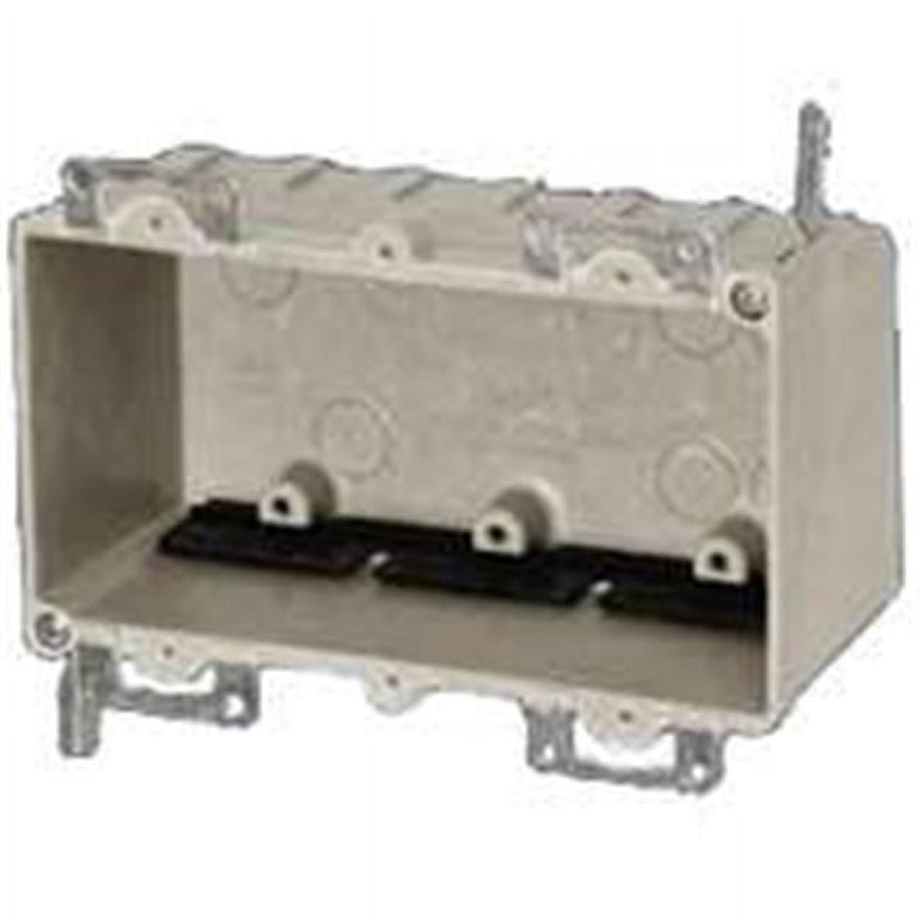 Allied Moulded 9313-EWK Old Work Fiberglass Switch Box, 3 Gang, 2-7/8 ...