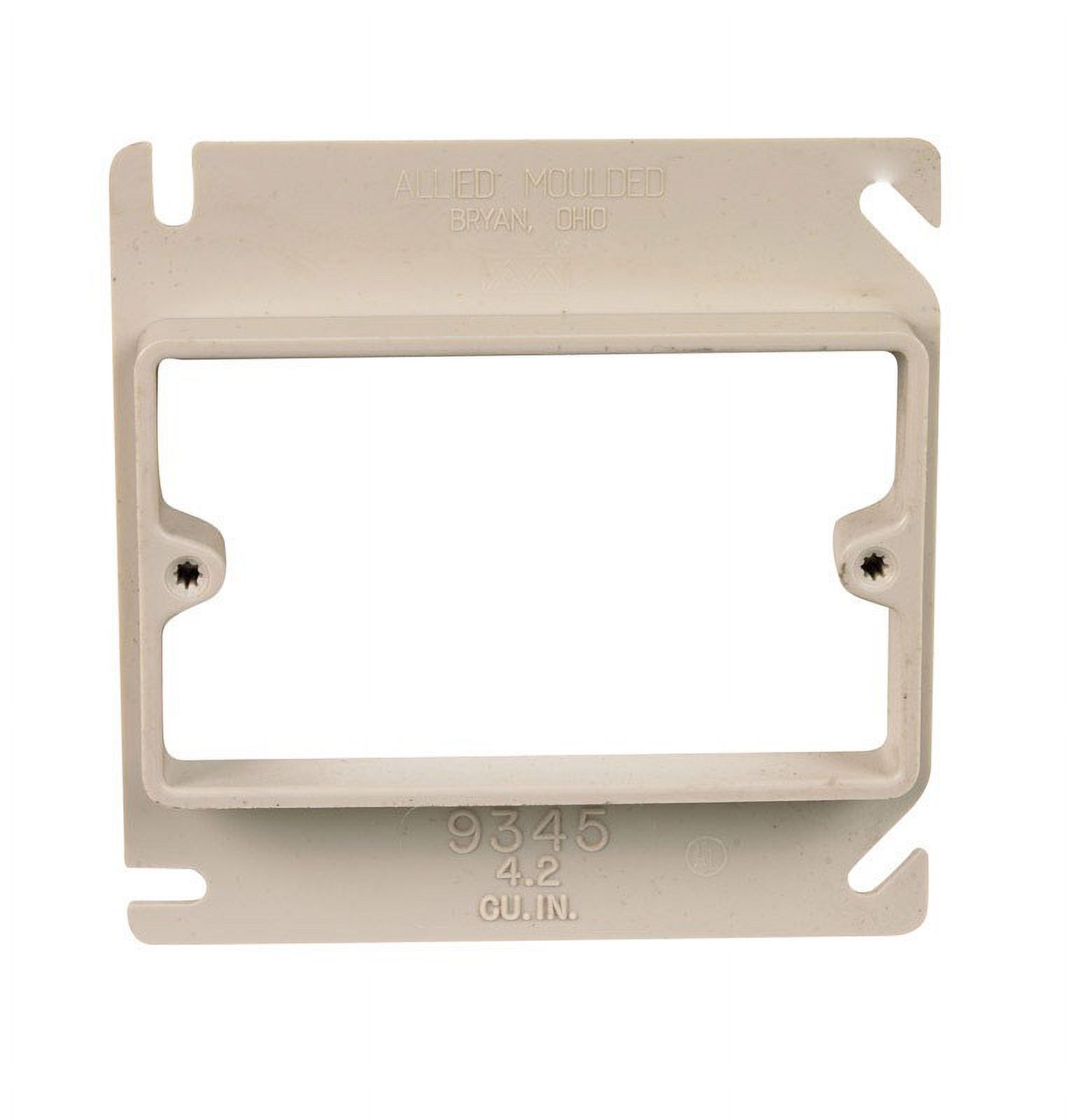 Allied Moulded Plaster Cover 5.3 Cu In 1 Gang Bulk - Walmart.com