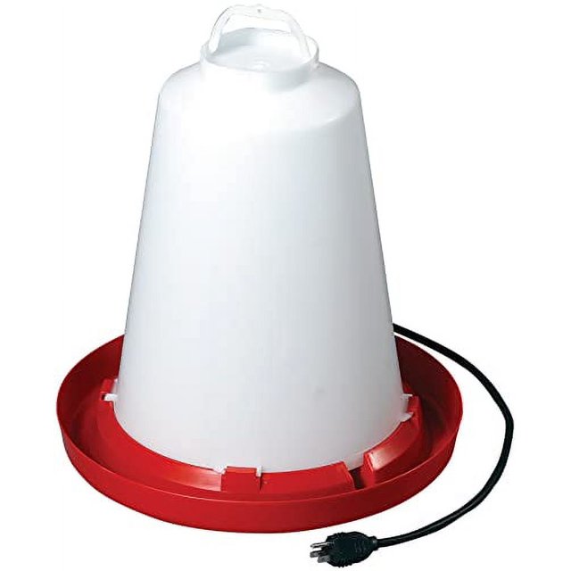 Allied Precision Ind 33 3.3-Gallon Heated Chicken Waterer - Walmart.com