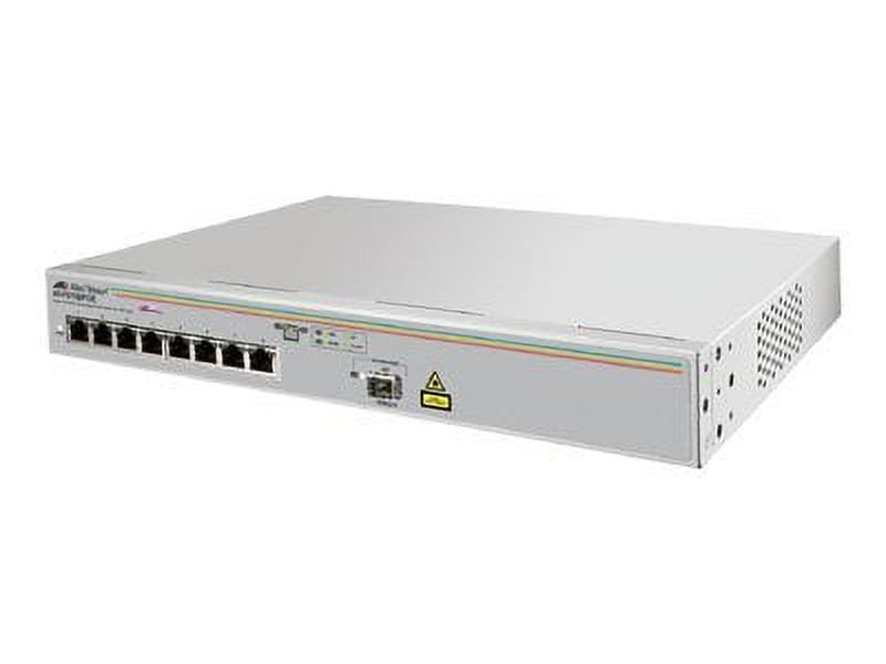 Allied Telesis AT FS708/POE - Switch - unmanaged - 8 x 10/100 + 1 x SFP - desktop - PoE ...