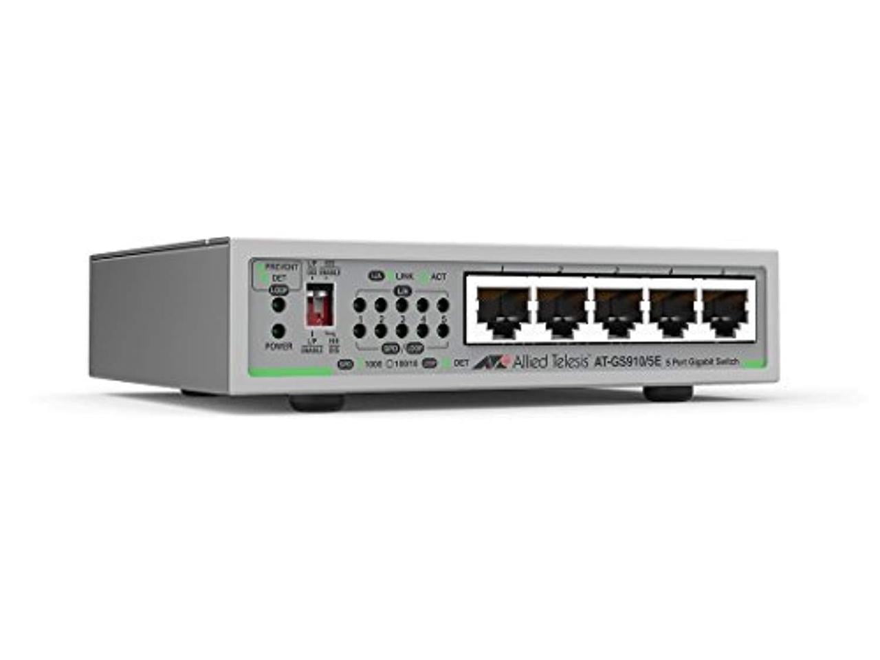 Allied Telesis GS910 AT-GS910/5E-10 Unmanaged Gigabit Ethernet Unmanaged Switch - Walmart ...