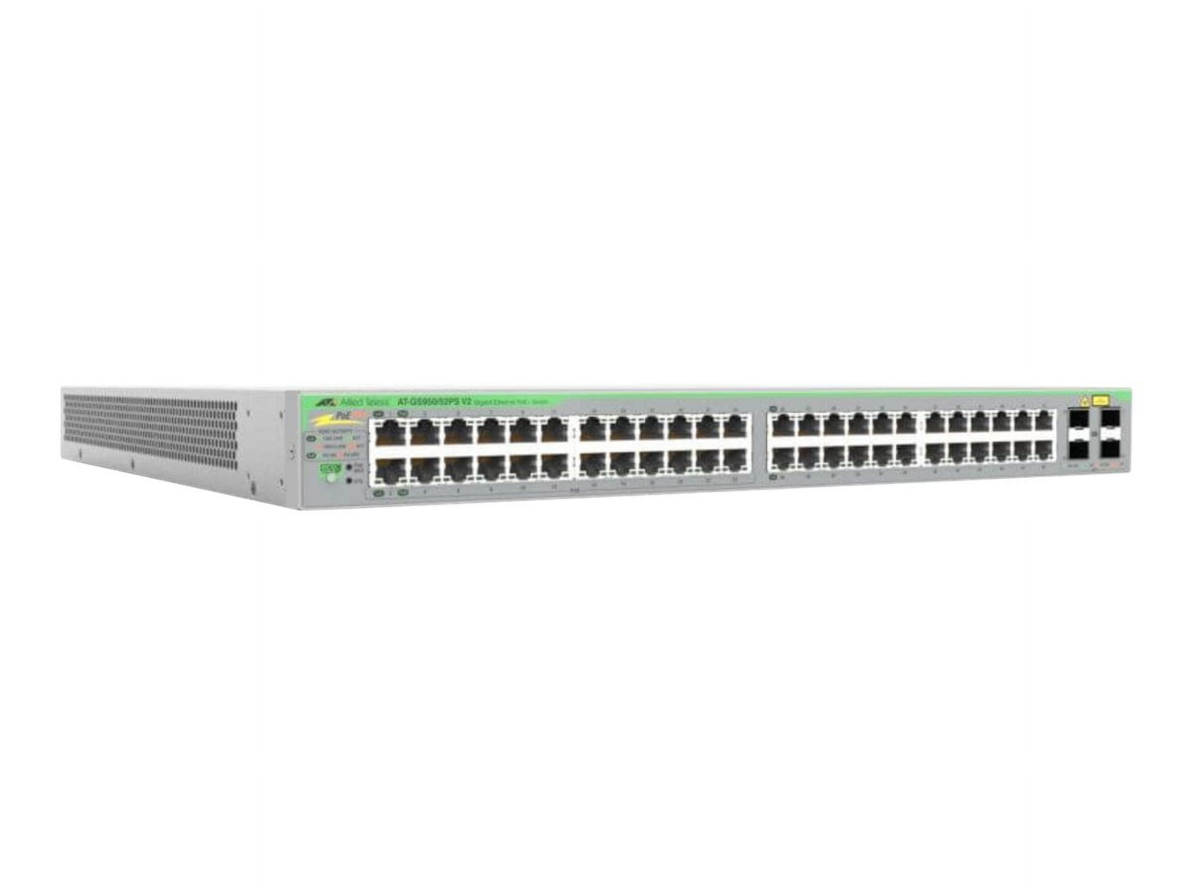 Allied Telesis GS950/52PS V2 Ethernet Switch ATGS95052PSV210 - Walmart.com