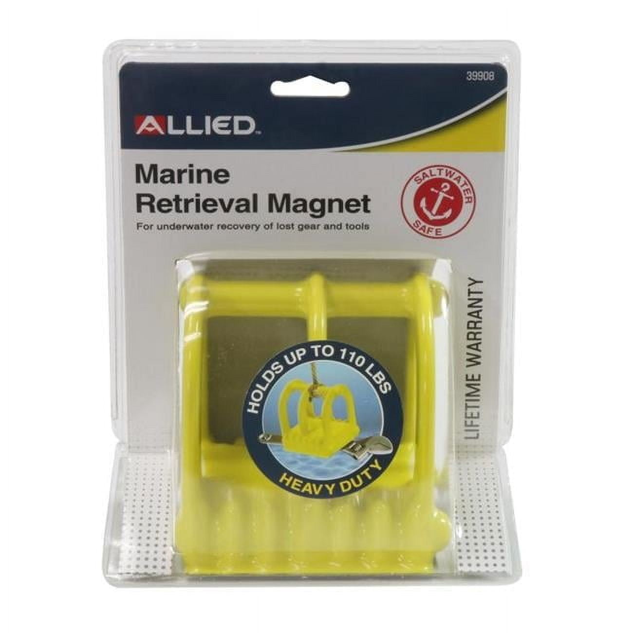 Allied Telesis Multicolor Fishing Magnet, Marine Saltwater Safe, 110 lb ...