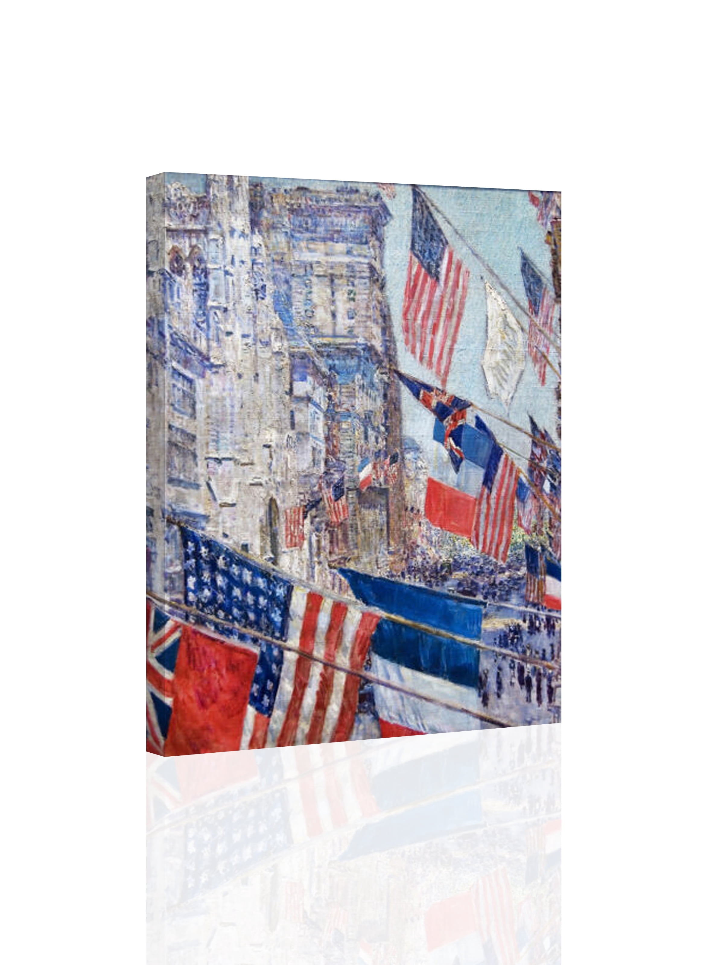 "Allies Day, Hassam - CANVAS OR PRINT WALL ART" - Walmart.com