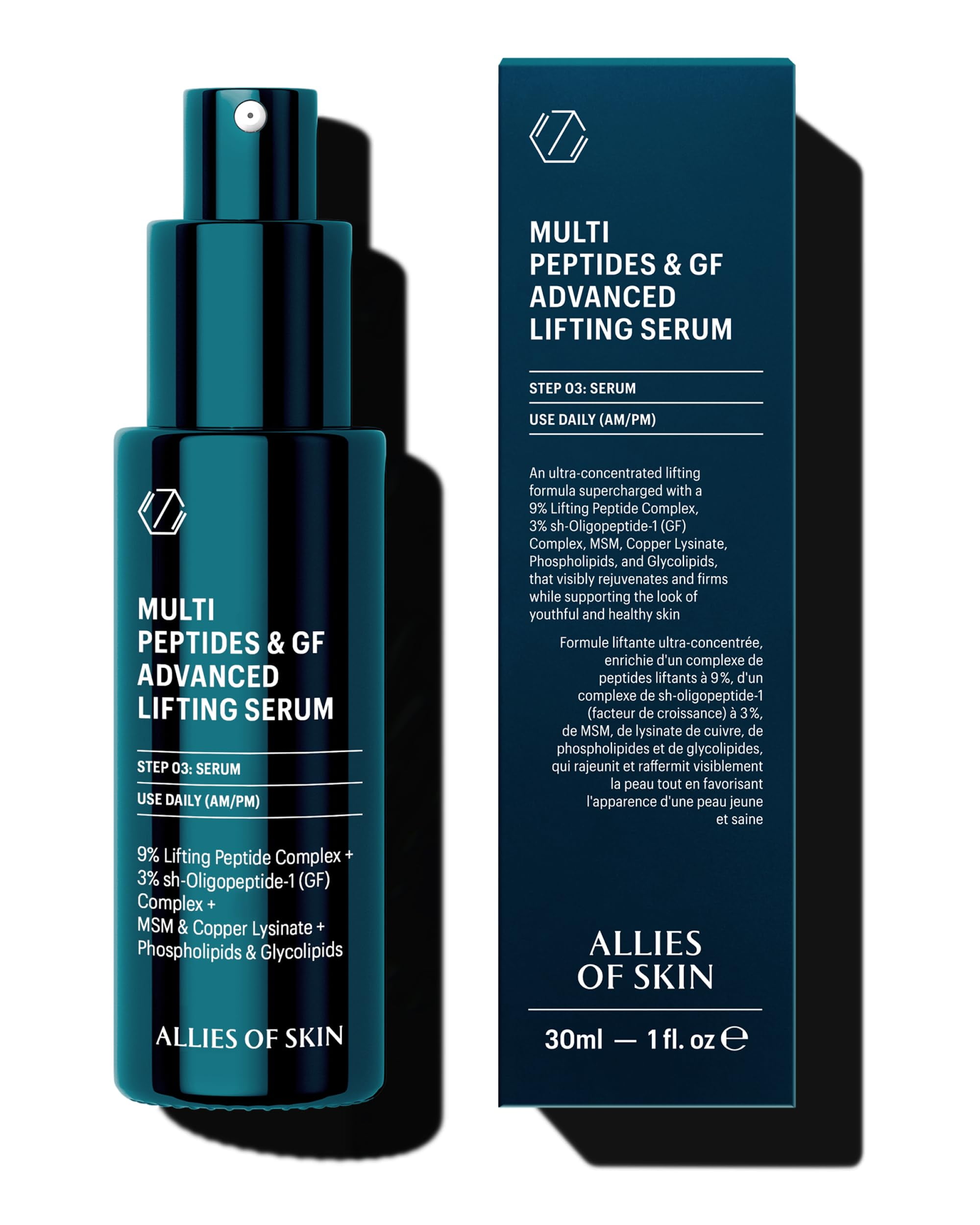 Allies of Skin Multi TMA2 Peptides & Growth Factor Collagen Boosting ...